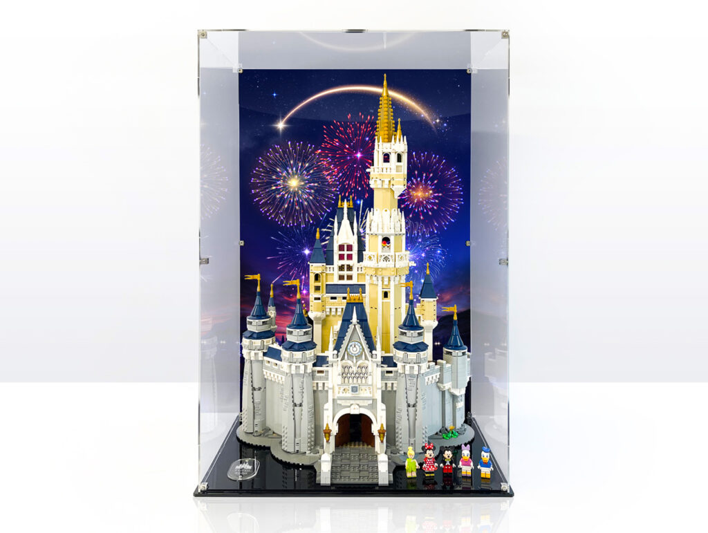 BrixboxDisplay Case for LEGO® Mini Disney Castle - 40478 - Brixbox